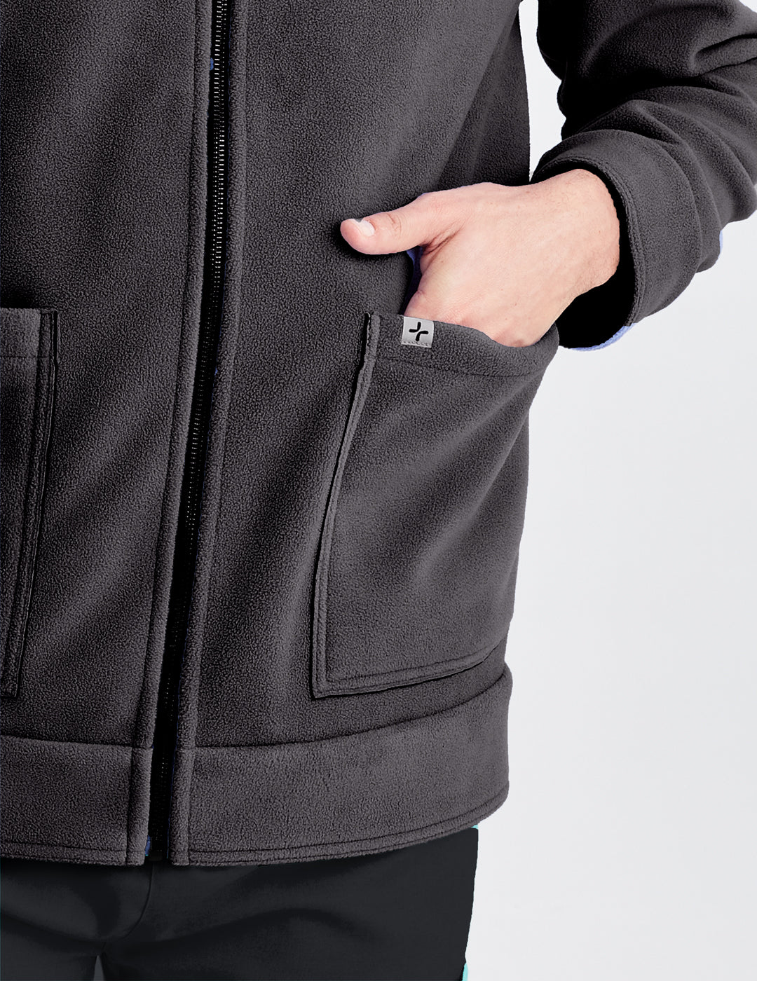 Mens Reversible Fleece Jacket - Care+Wear Development
